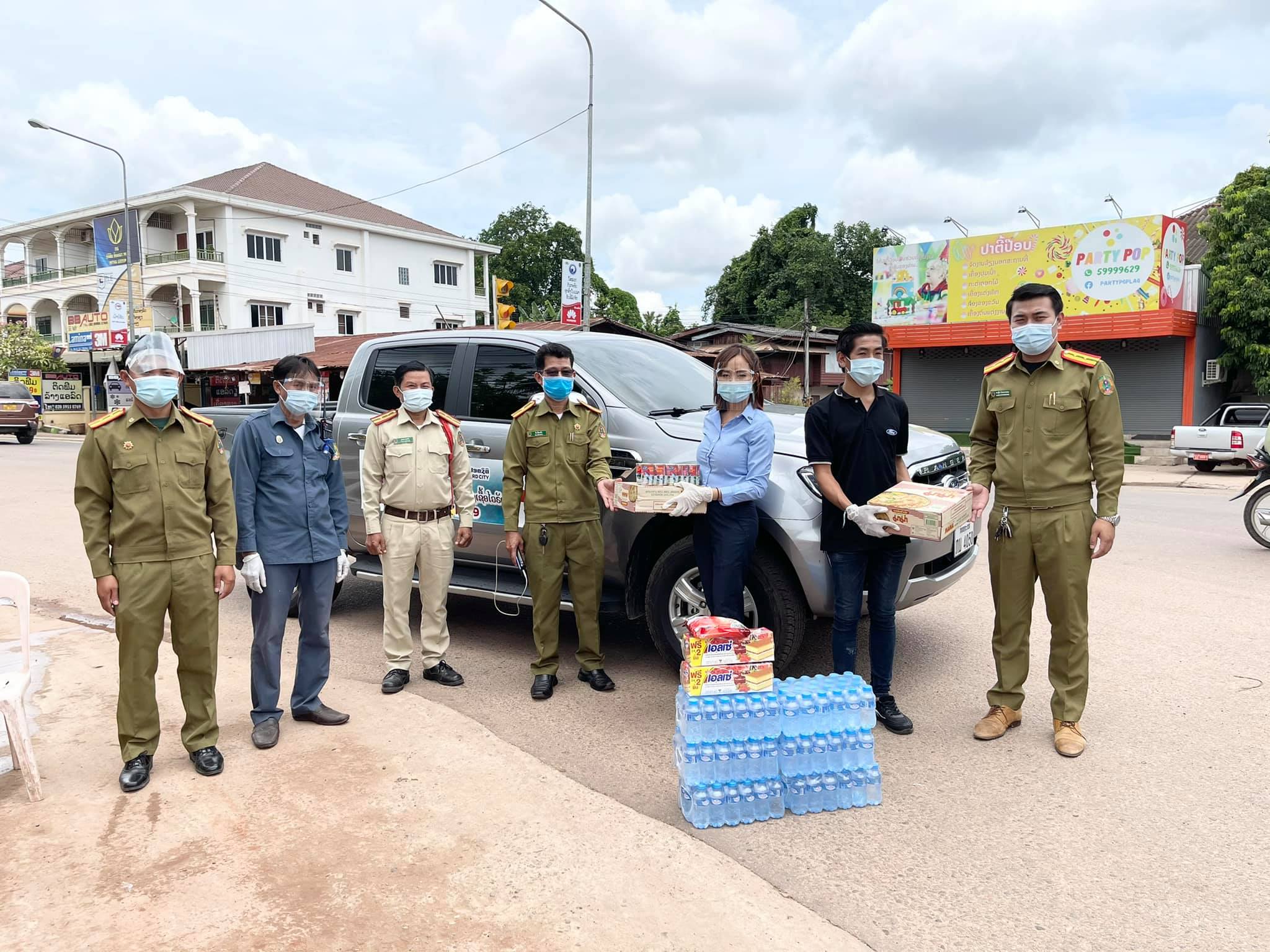 Lao Ford City Support police and Soldier | Lao Ford City®