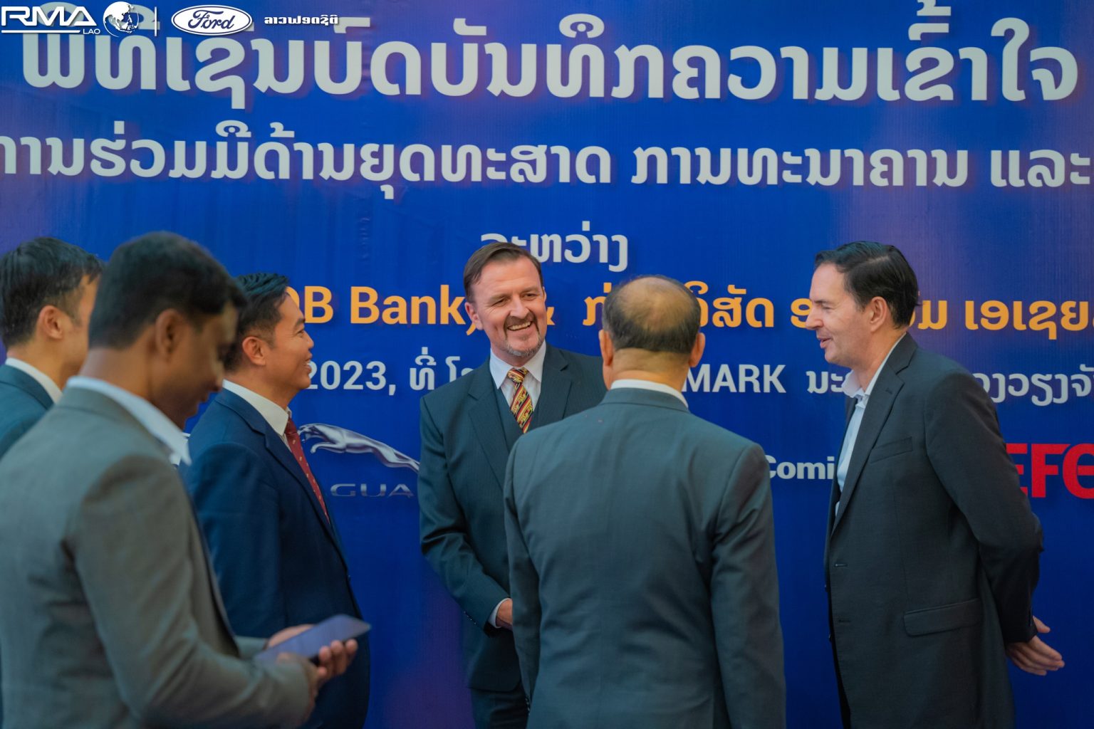 RMA Group and LED Bank MOU Signing | Lao Ford City®