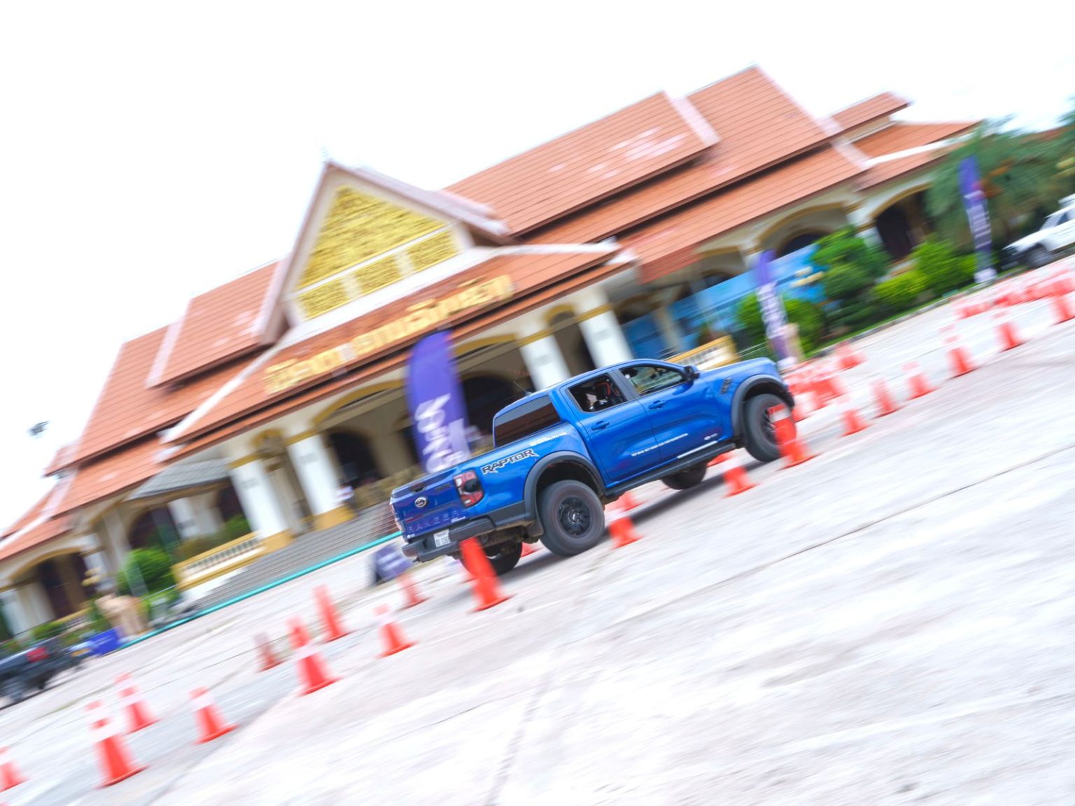 Ford on Tour Across Laos Country Under Slogan Name Born to Be Smart ...